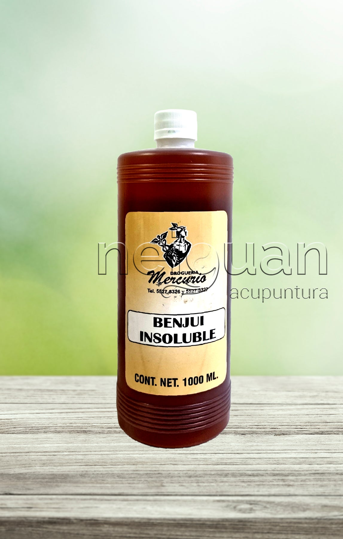 TINTURA DE BENJUI INSOLUBLE AL 10% 1000ML – Neiguan - Todo Para Acupuntura